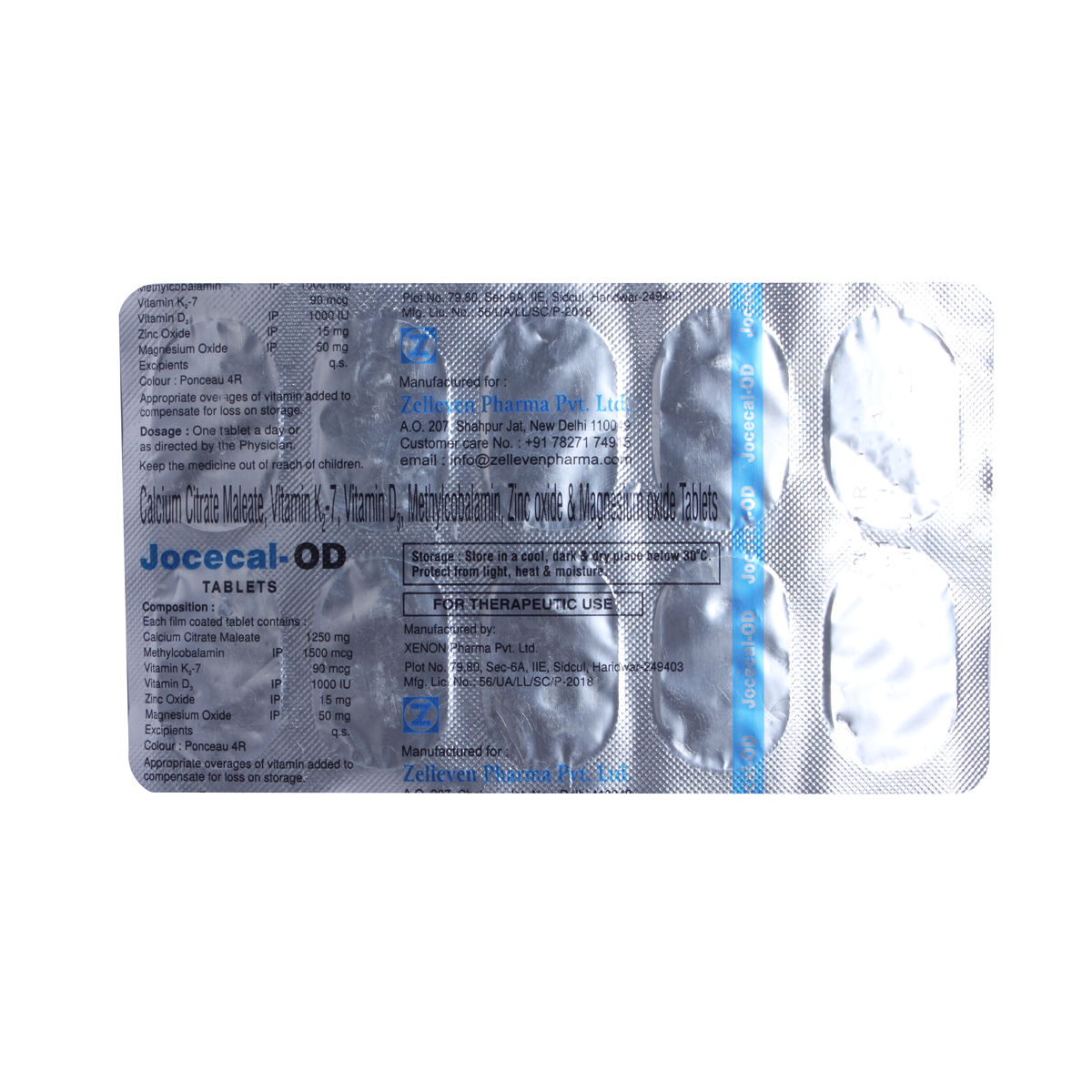 Jocecal-Od Tablet 10's Price, Uses, Side Effects, Composition - Apollo ...