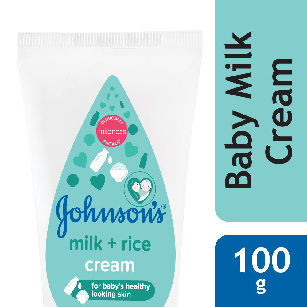 Johnson's Baby Milk+Rice Cream, 100 gm Price, Uses, Side Effects ...
