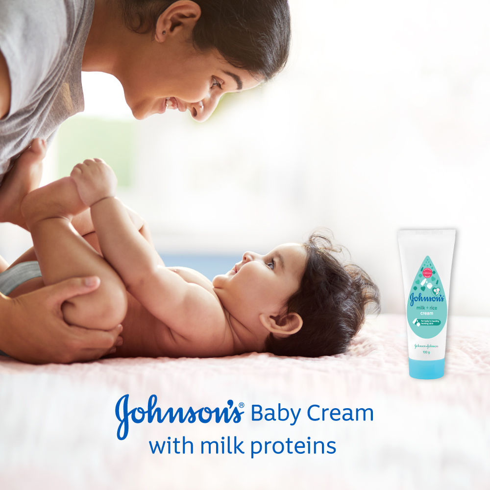 Johnson's Baby Milk+Rice Cream, 100 gm Price, Uses, Side Effects ...