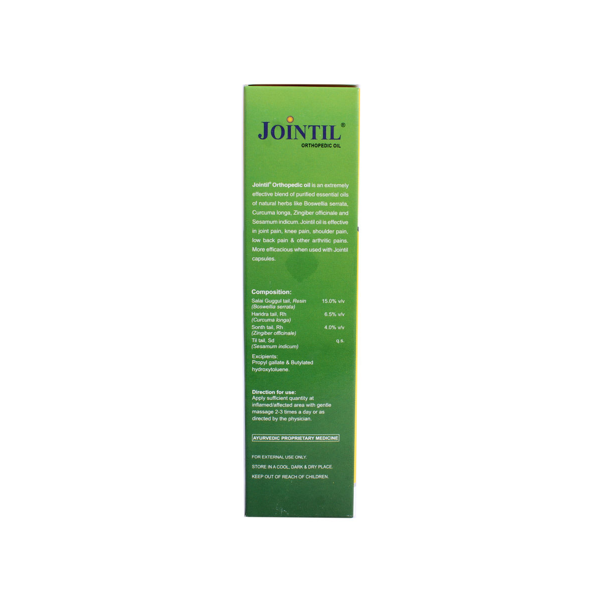 Jointil Orthopedic Oil, 100 ml Price, Uses, Side Effects, Composition ...