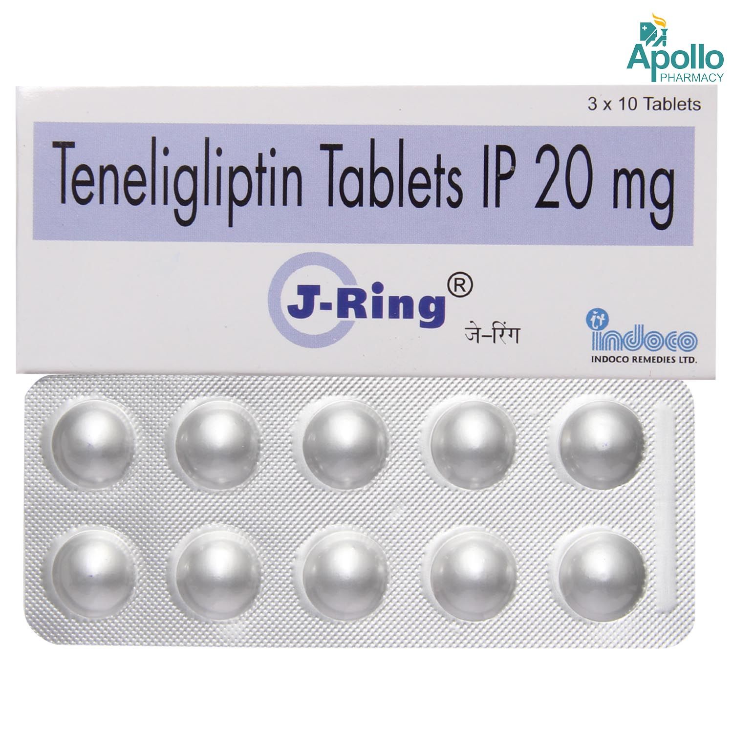 J RING TABLET 10'S Price, Uses, Side Effects, Composition - Apollo Pharmacy