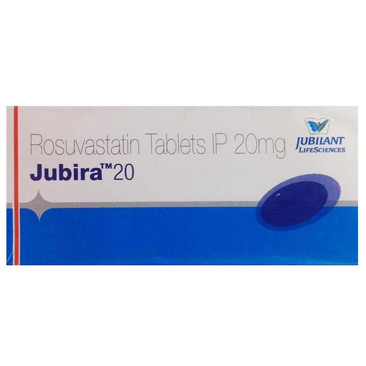 JUBIRA 20MG TABLET Price, Uses, Side Effects, Composition - Apollo Pharmacy