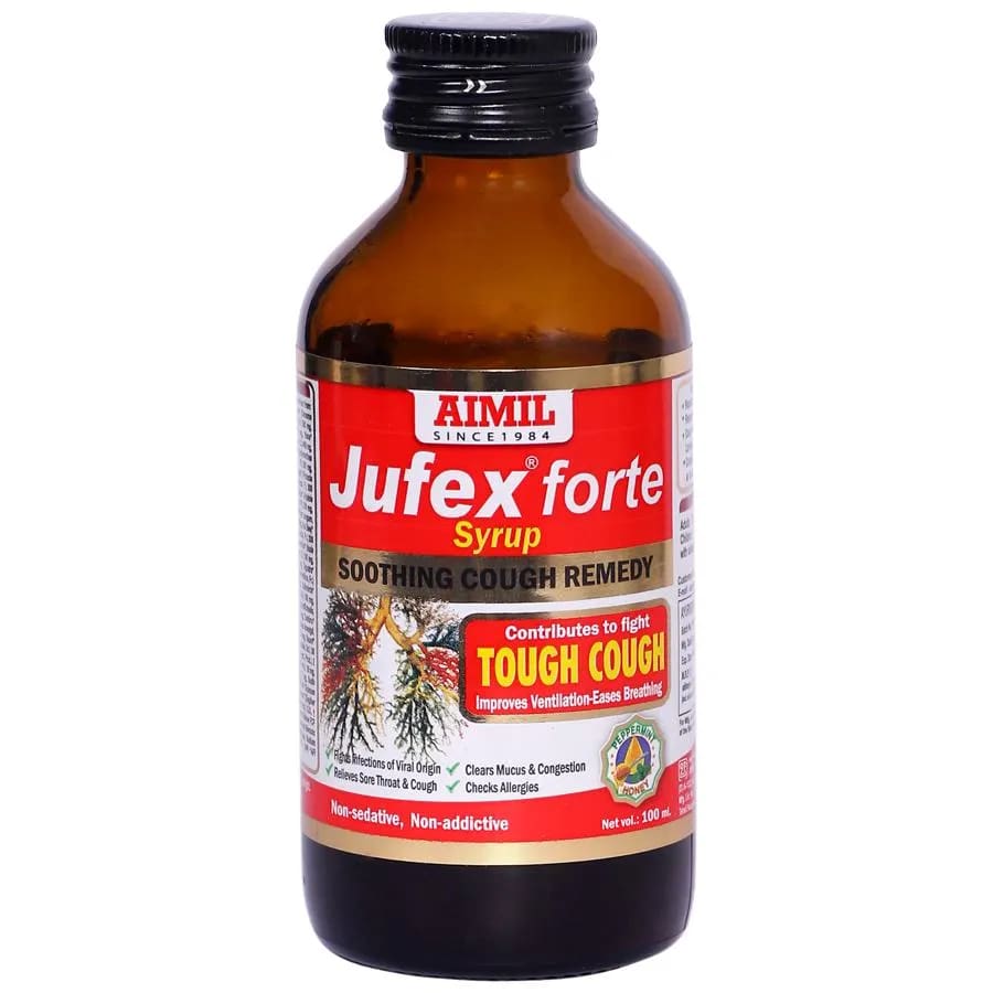 Jufex Forte Syrup, 100 ml Price, Uses, Side Effects, Composition ...
