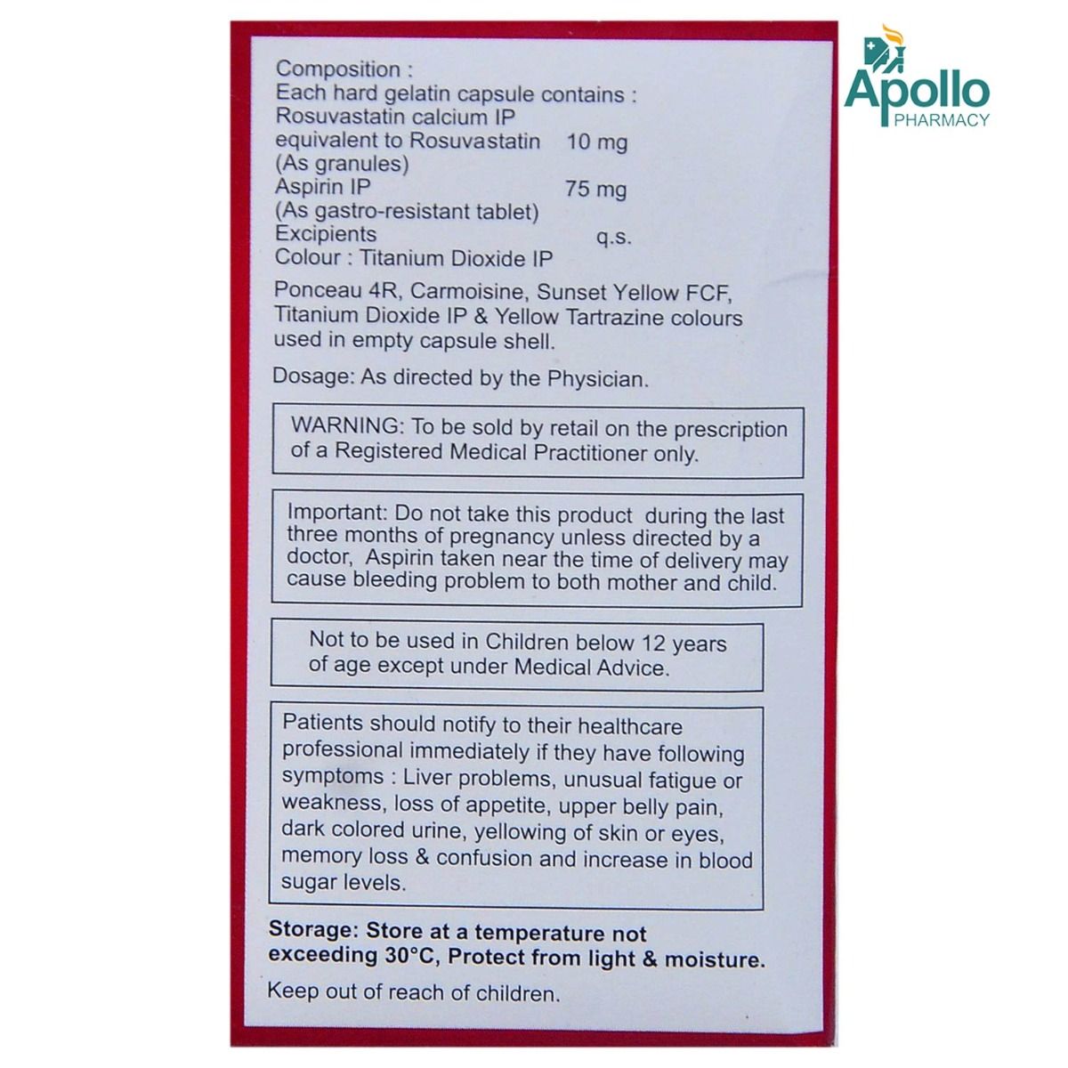 Jupiros-A Capsule 10's Price, Uses, Side Effects, Composition - Apollo ...