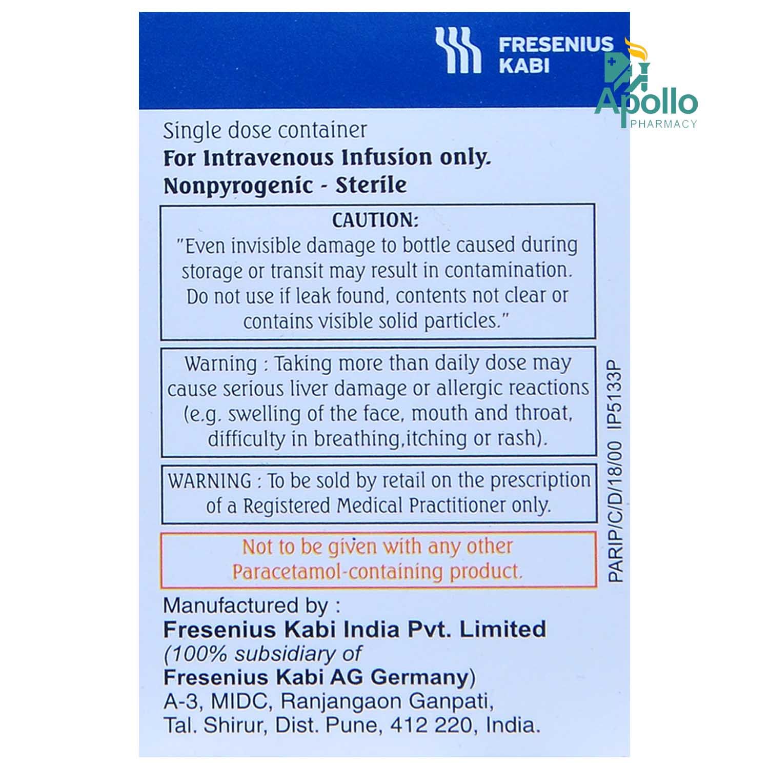 Kabimol 1% Injection 50 ml Price, Uses, Side Effects, Composition ...