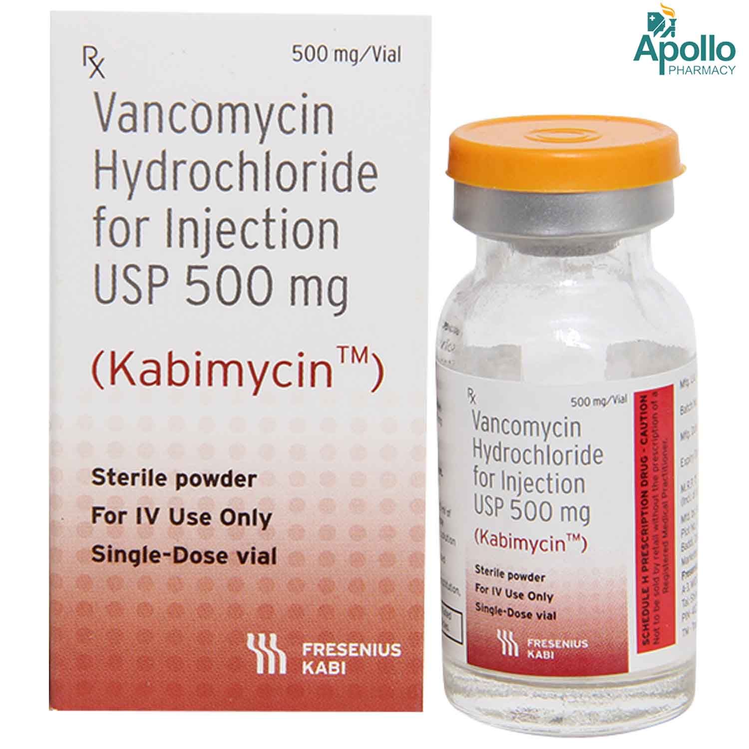 KABIMYCIN 500MG INJECTION Price, Uses, Side Effects, Composition ...