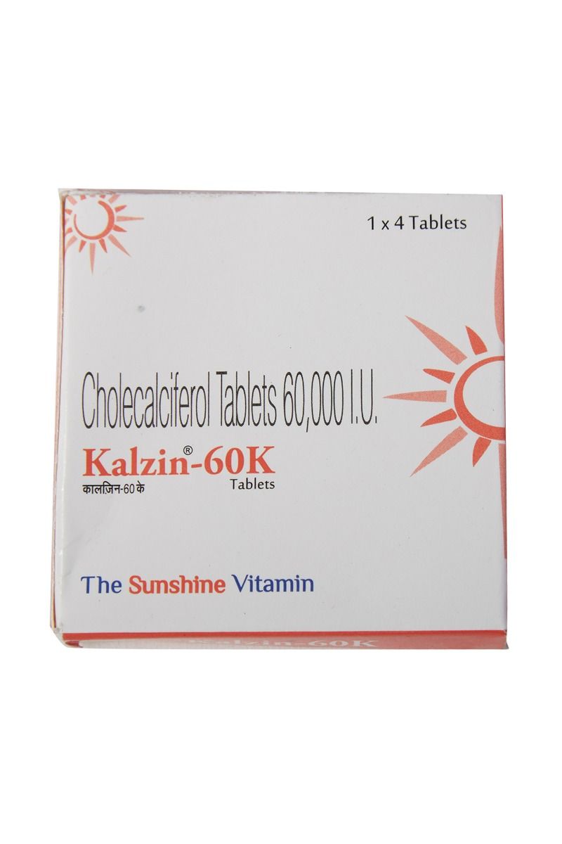 Kalzin 60K Tablet 4's Price, Uses, Side Effects, Composition - Apollo ...