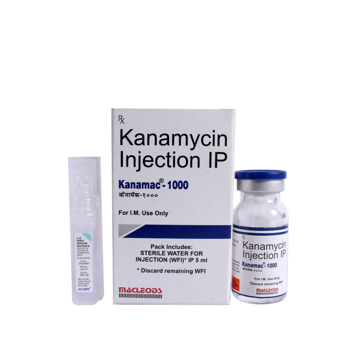 Kanamac 1000 mg Injection Price, Uses, Side Effects, Composition ...