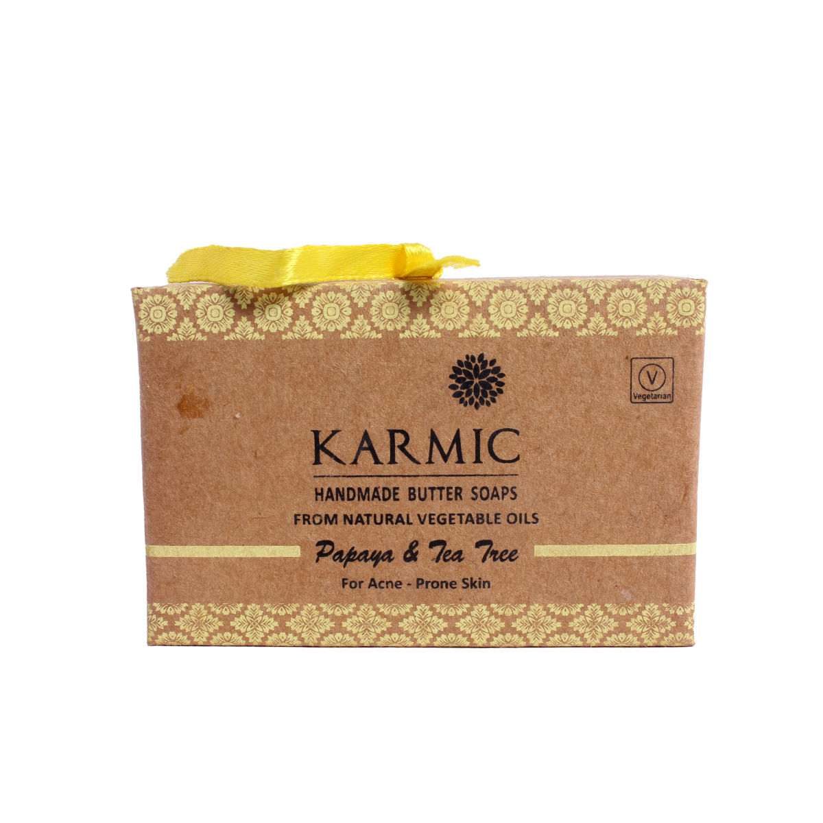Karmic Handmade Butter Soaps Papaya & Tea Tree 125G Price, Uses, Side ...