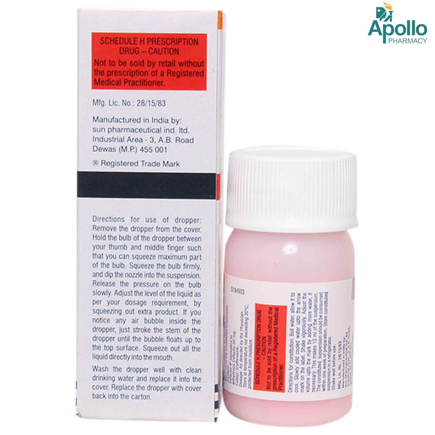 Keflor Strawberry Oral Suspension 10 ml Price, Uses, Side Effects ...