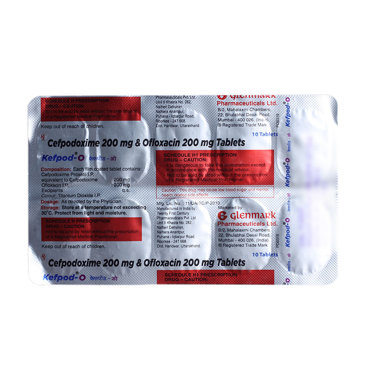 Kefpod O Tablet 10's Price, Uses, Side Effects, Composition - Apollo ...