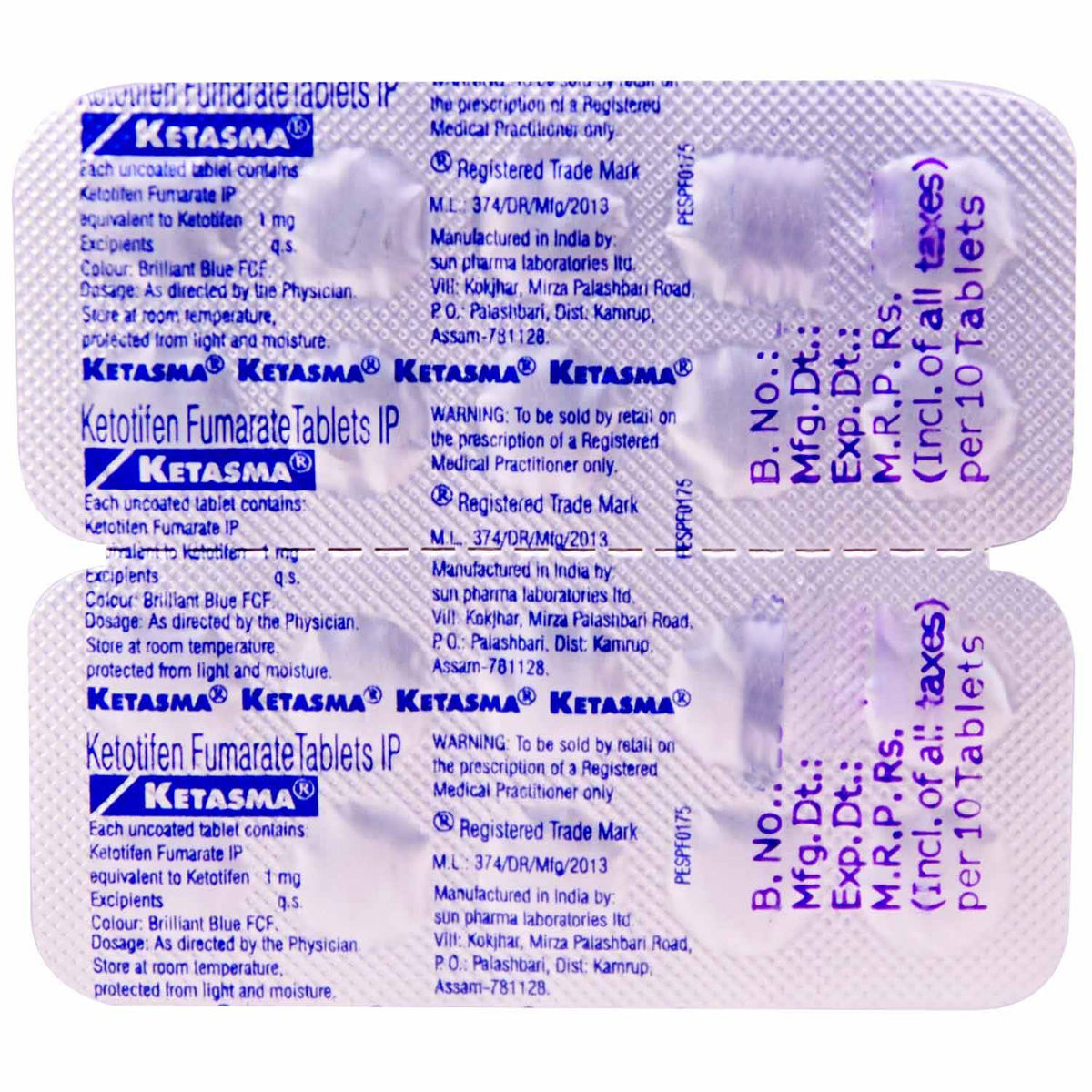 Ketasma Tablet 10's Price, Uses, Side Effects, Composition - Apollo ...