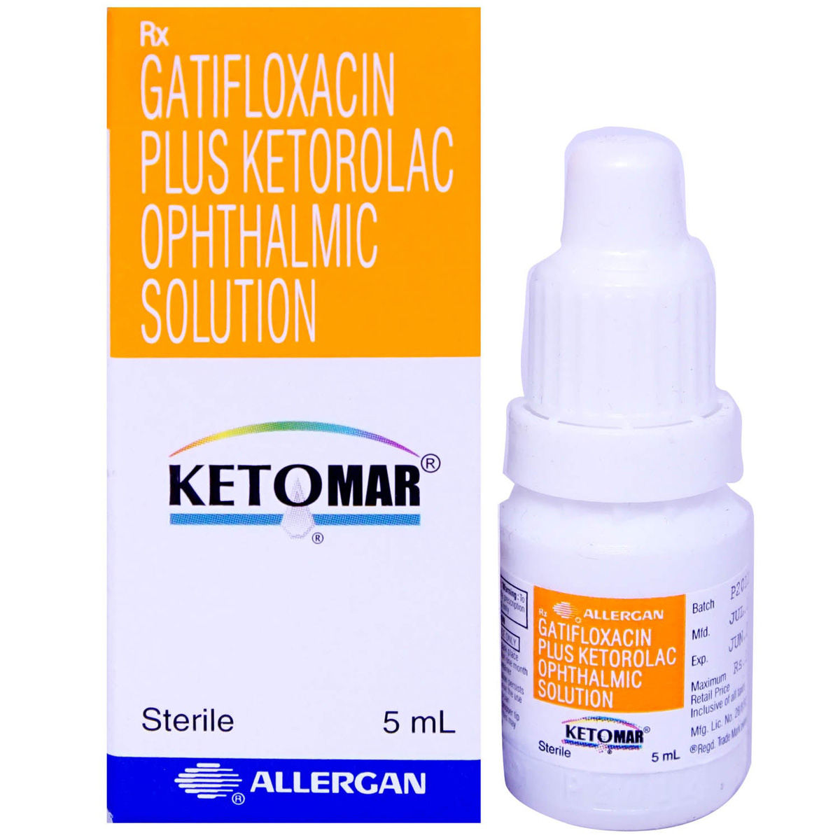 Ketomar Ophthalmic Solution 5 ml Price, Uses, Side Effects, Composition ...