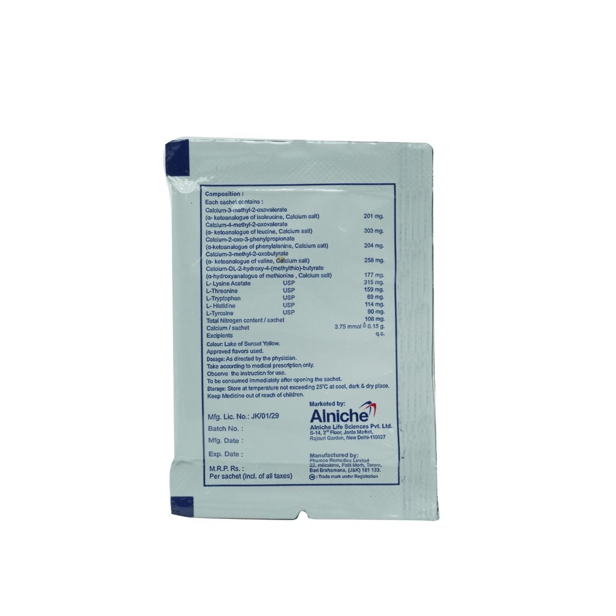 KETOALFA SACHET 2.7G Price, Uses, Side Effects, Composition - Apollo ...