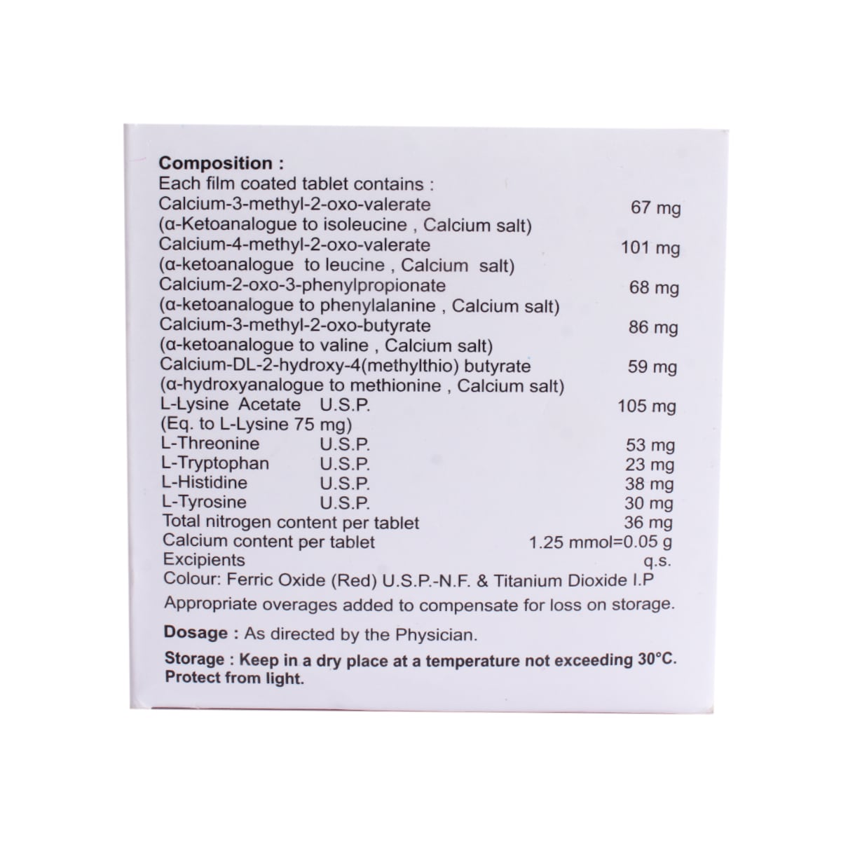Ketoart Tablet 10's Price, Uses, Side Effects, Composition - Apollo ...