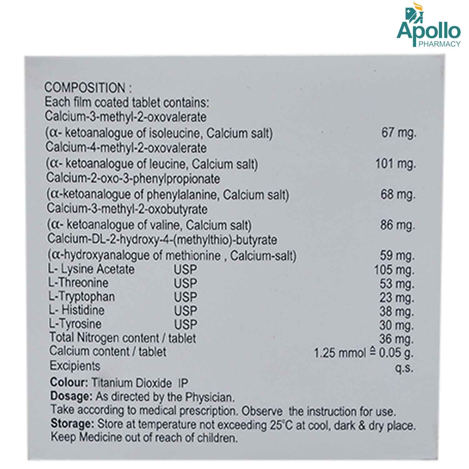 Ketohold Tablet 10's Price, Uses, Side Effects, Composition - Apollo ...