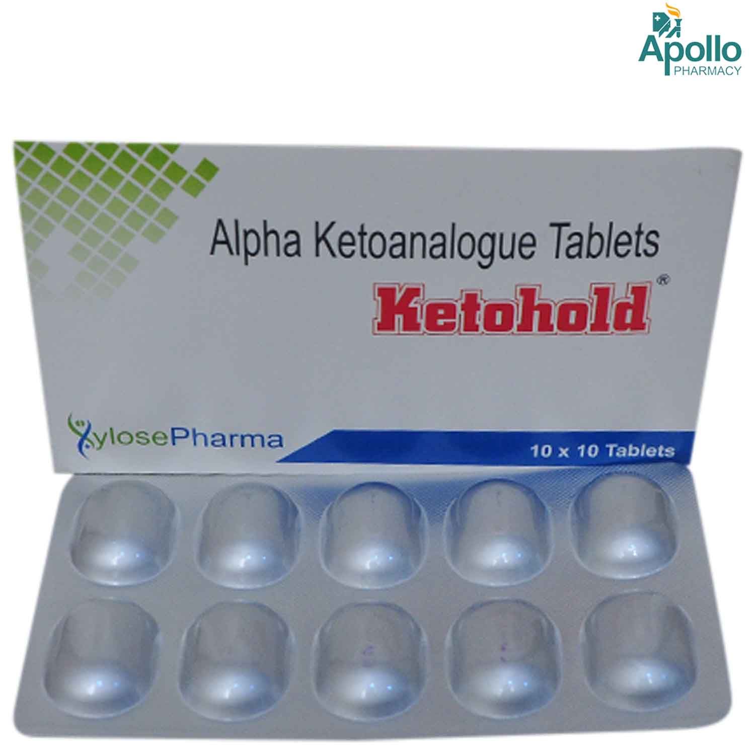 Ketohold Tablet 10's Price, Uses, Side Effects, Composition - Apollo ...
