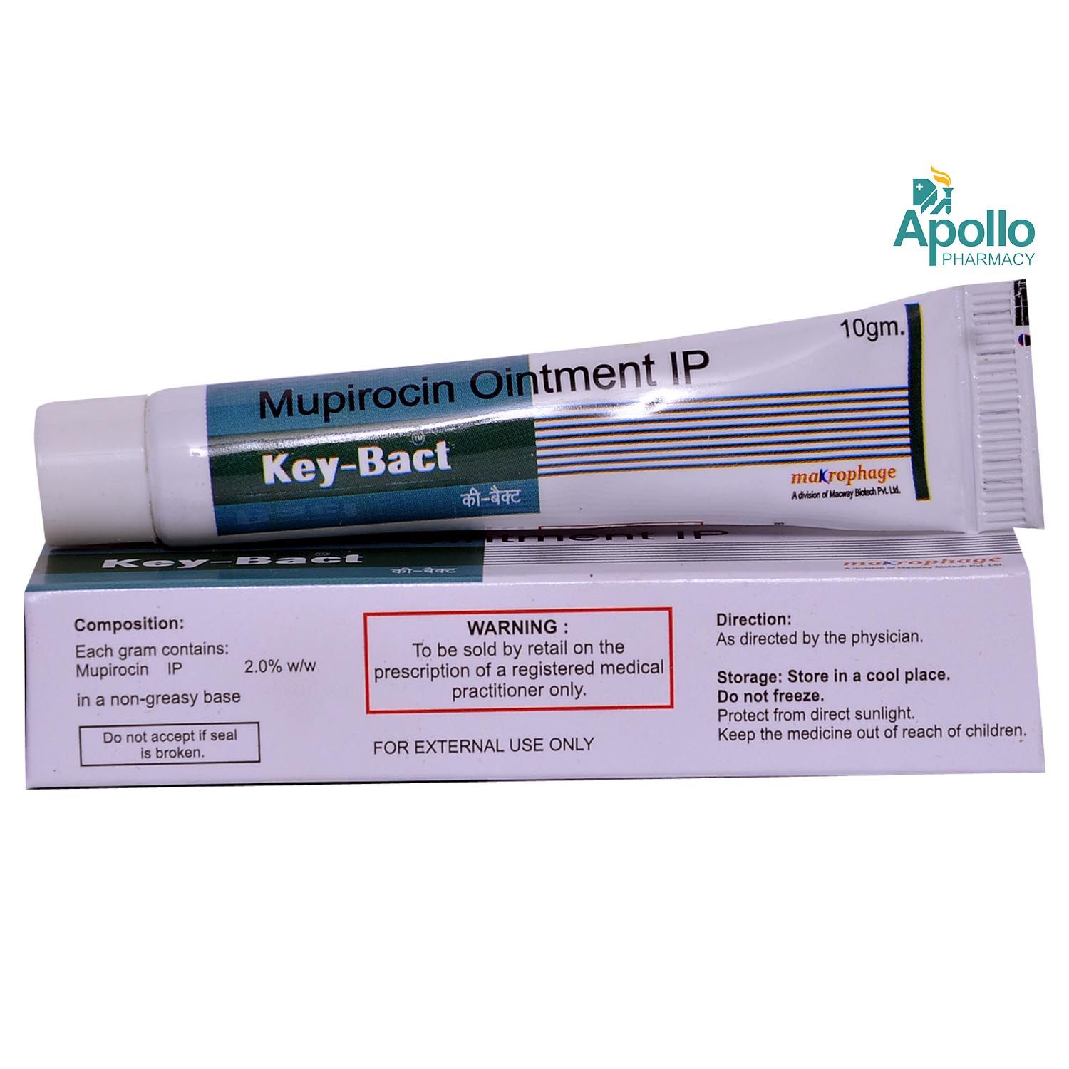 KEY BACT OINTMENT 10GM Price, Uses, Side Effects, Composition - Apollo ...