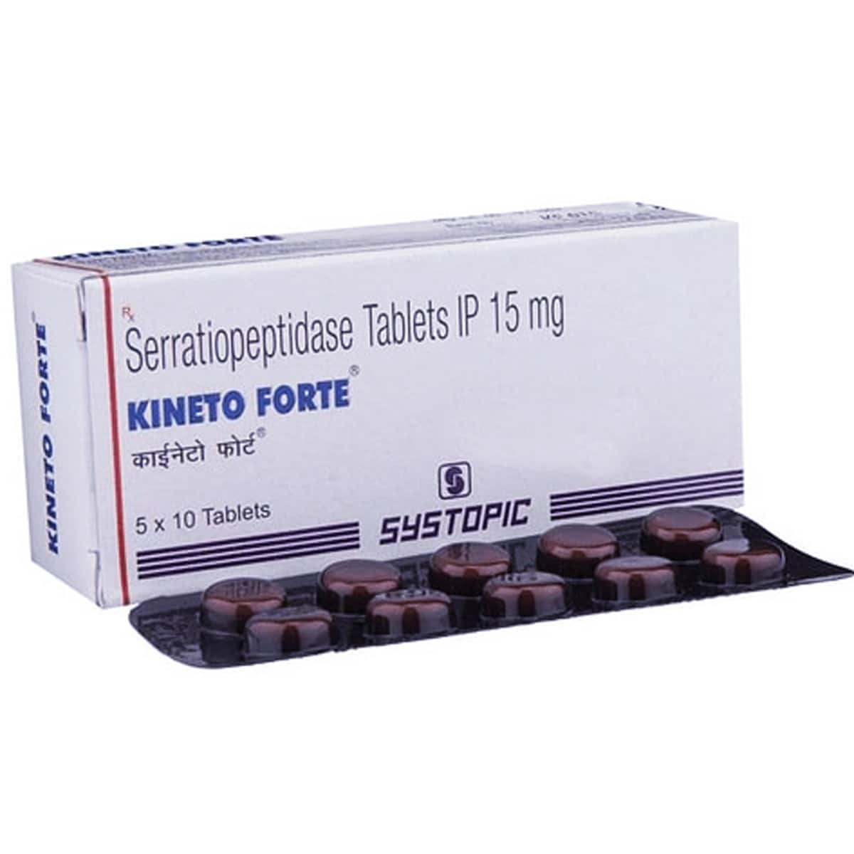 Kineto Forte Tablet 10's Price, Uses, Side Effects, Composition ...