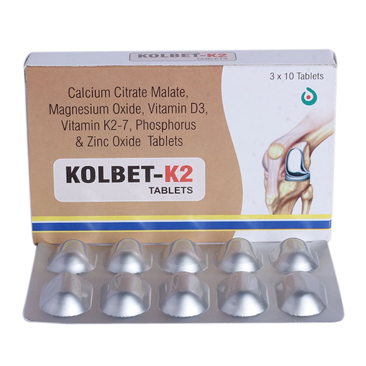 Kolbet-K2 Tablet 10's Price, Uses, Side Effects, Composition - Apollo ...