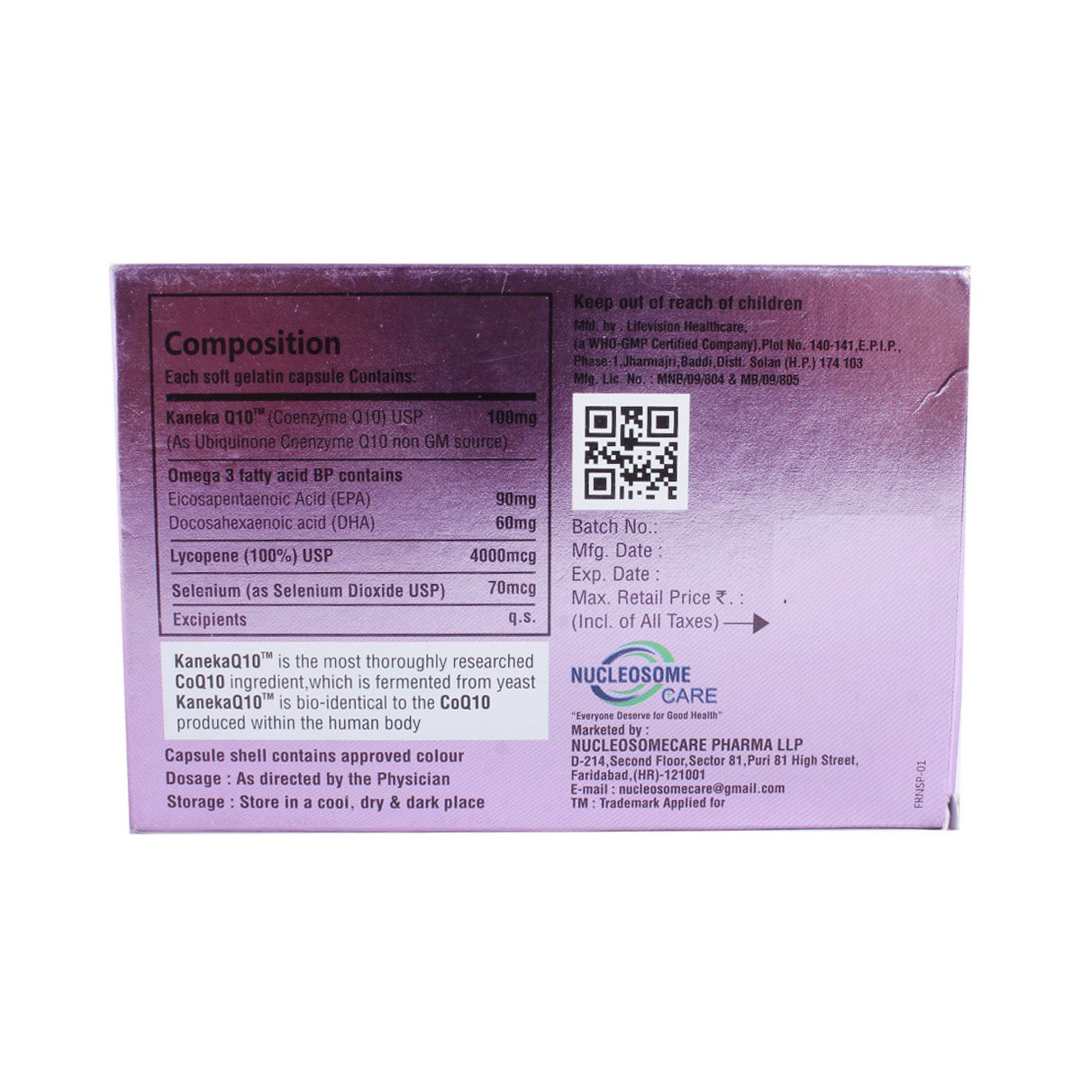 KQ-Some Softgel Capsule 10's Price, Uses, Side Effects, Composition ...