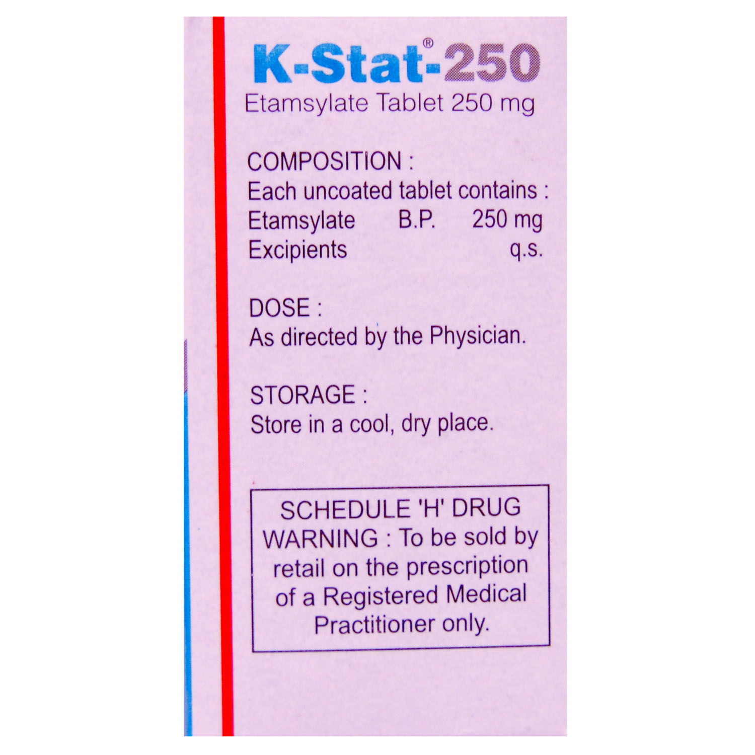 KSTAT 250MG TABLET Price, Uses, Side Effects, Composition - Apollo Pharmacy