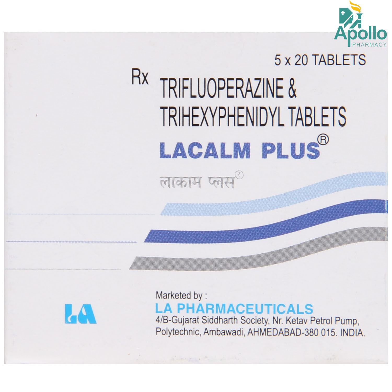 LACALM PLUS TABLET Price, Uses, Side Effects, Composition - Apollo Pharmacy