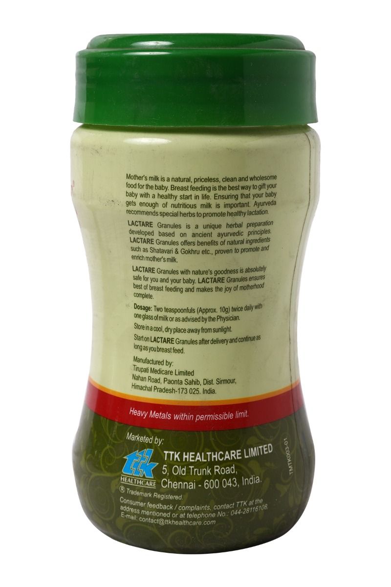 Lactare Granules Cardamom Delight Flavoured Lactation Enhancer, 200 gm ...