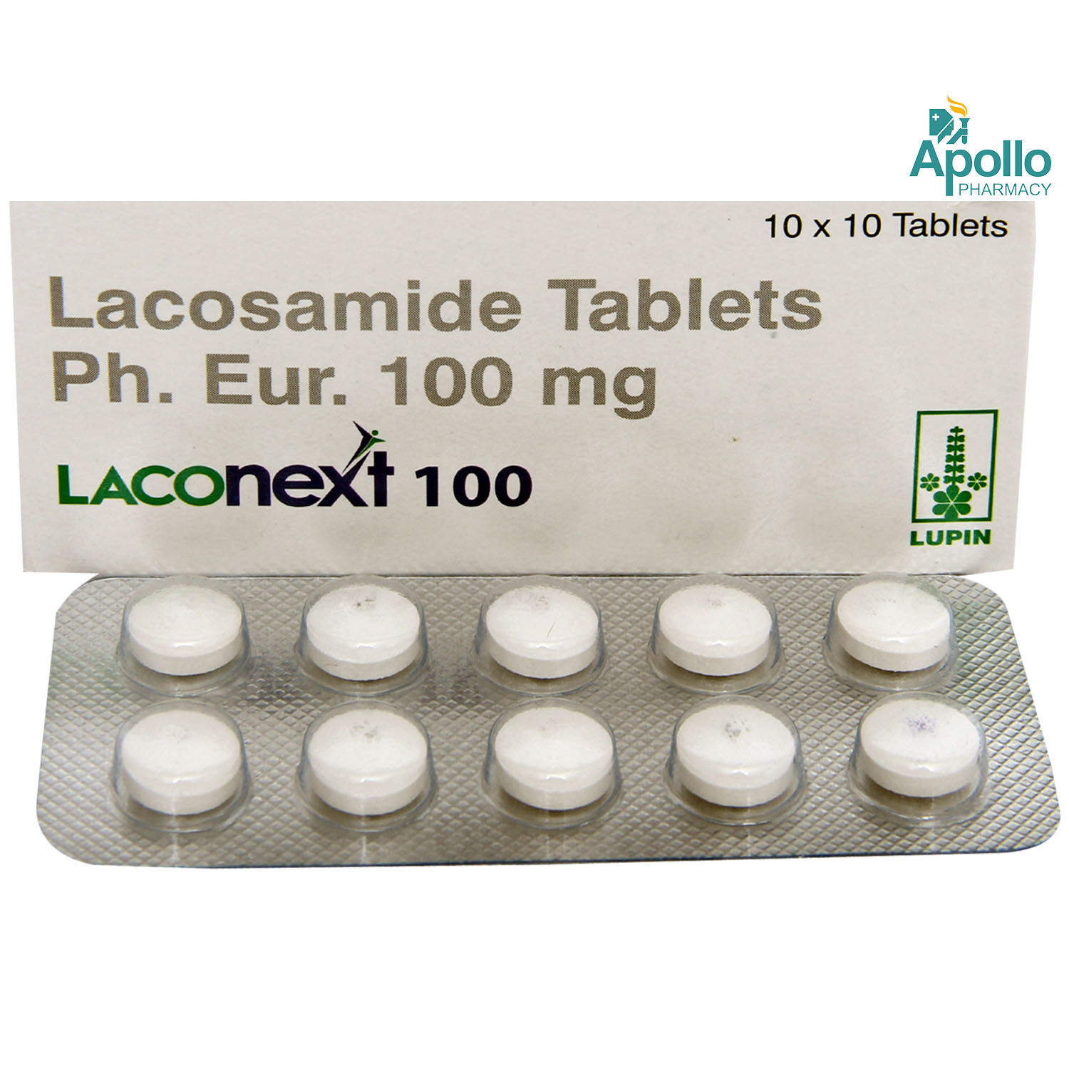 Laconext 100 Tablet 10's Price, Uses, Side Effects, Composition ...