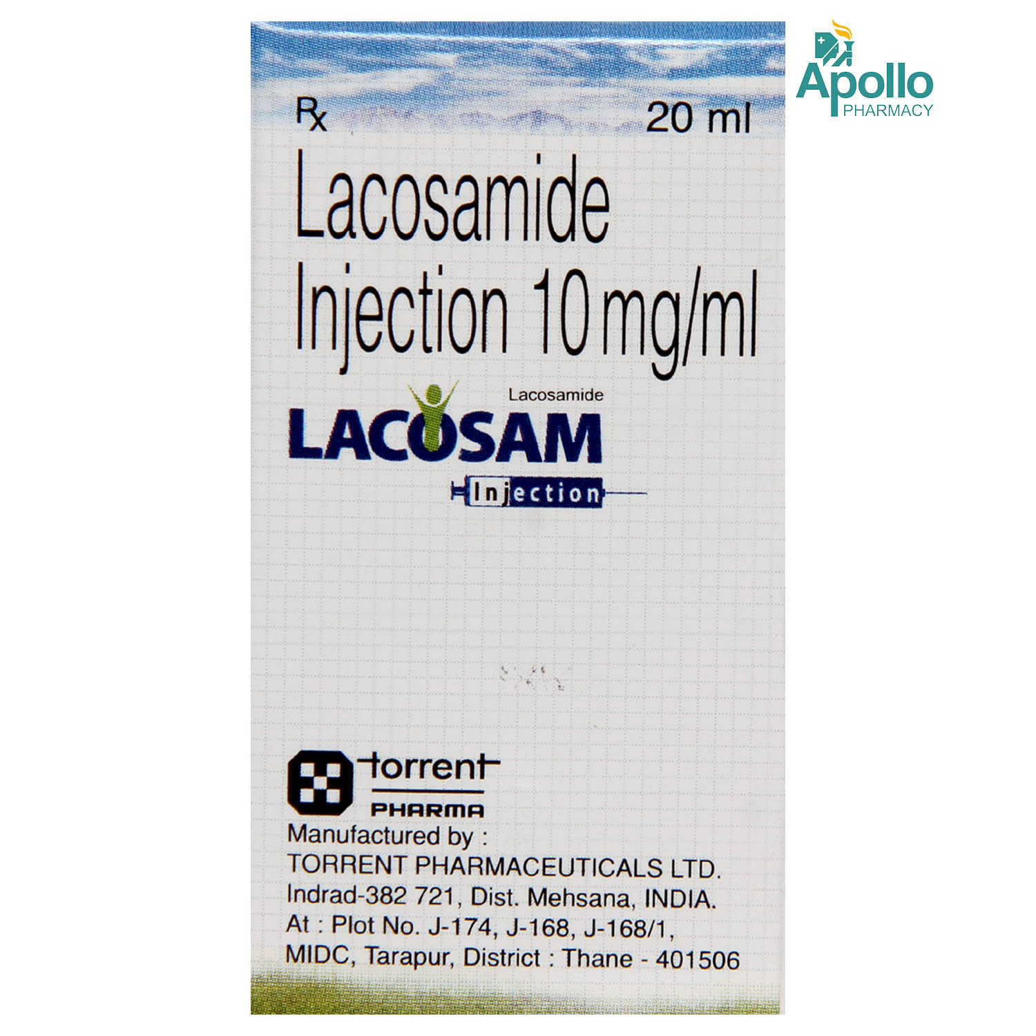 LACOSAM INJECTION 20ML Price, Uses, Side Effects, Composition - Apollo ...