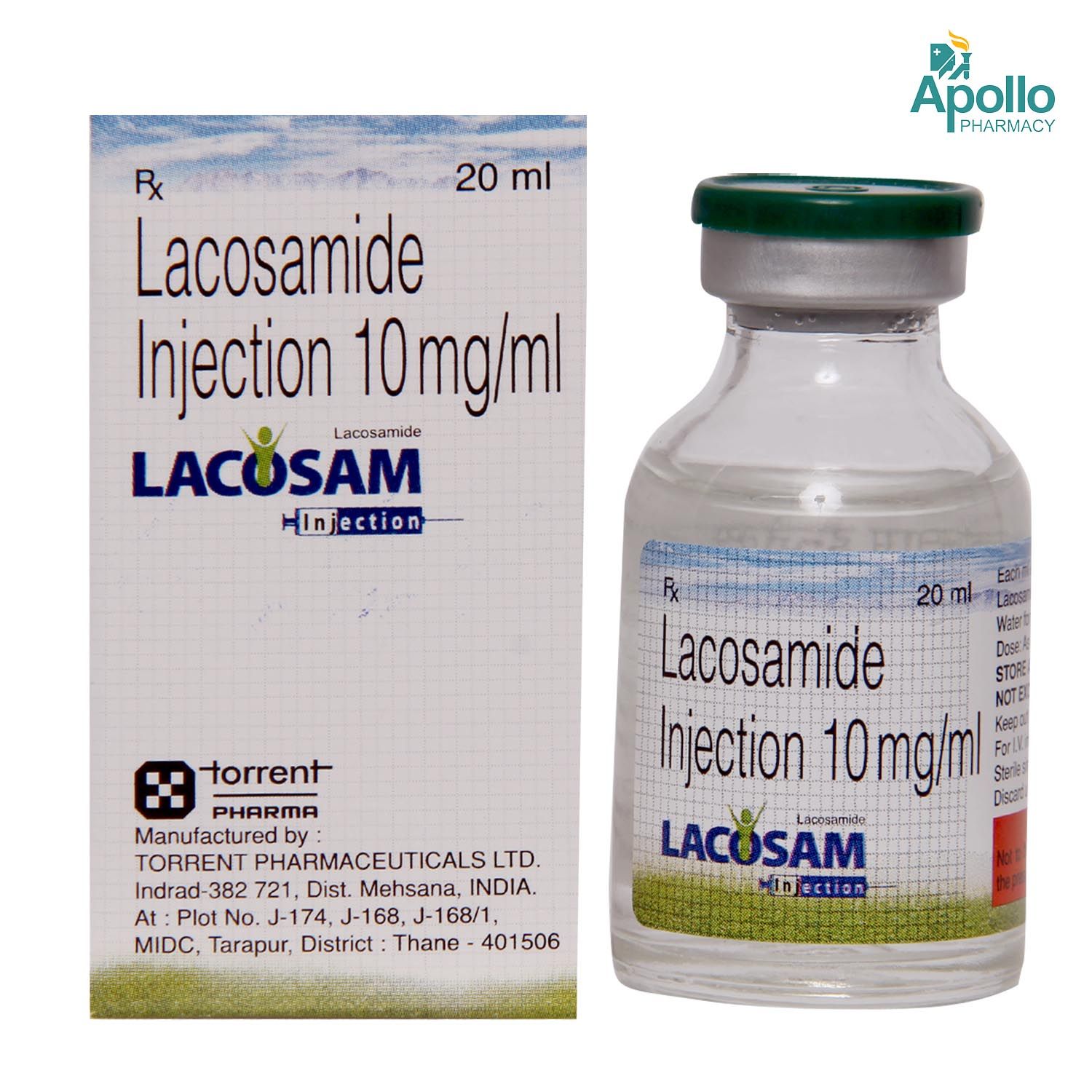 LACOSAM INJECTION 20ML Price, Uses, Side Effects, Composition - Apollo ...