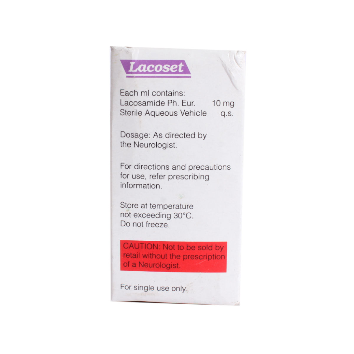 LACOSET 200MG INJECTION 20ML Price, Uses, Side Effects, Composition ...