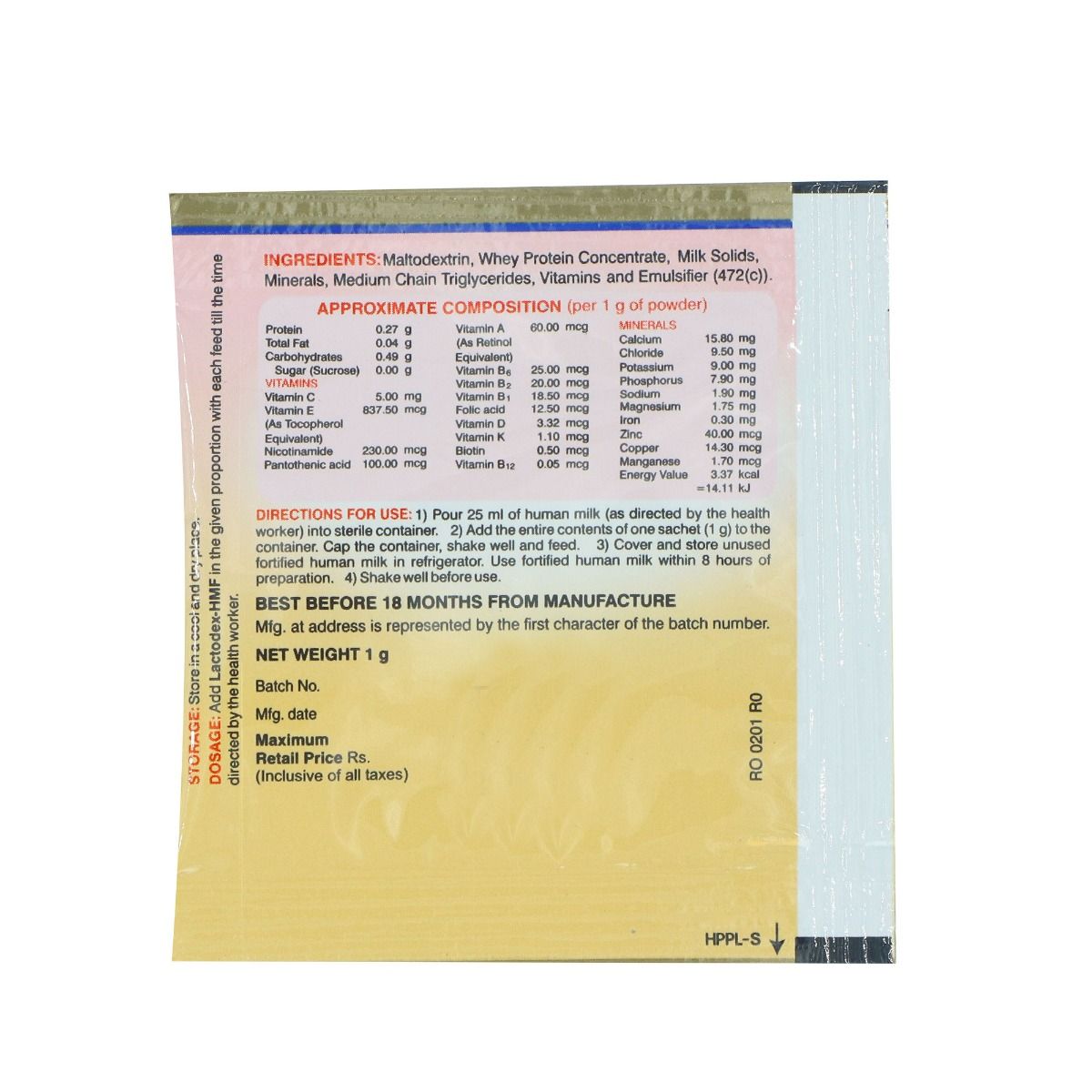 Lactodex-Hmf Sachet, 1 gm Price, Uses, Side Effects, Composition ...
