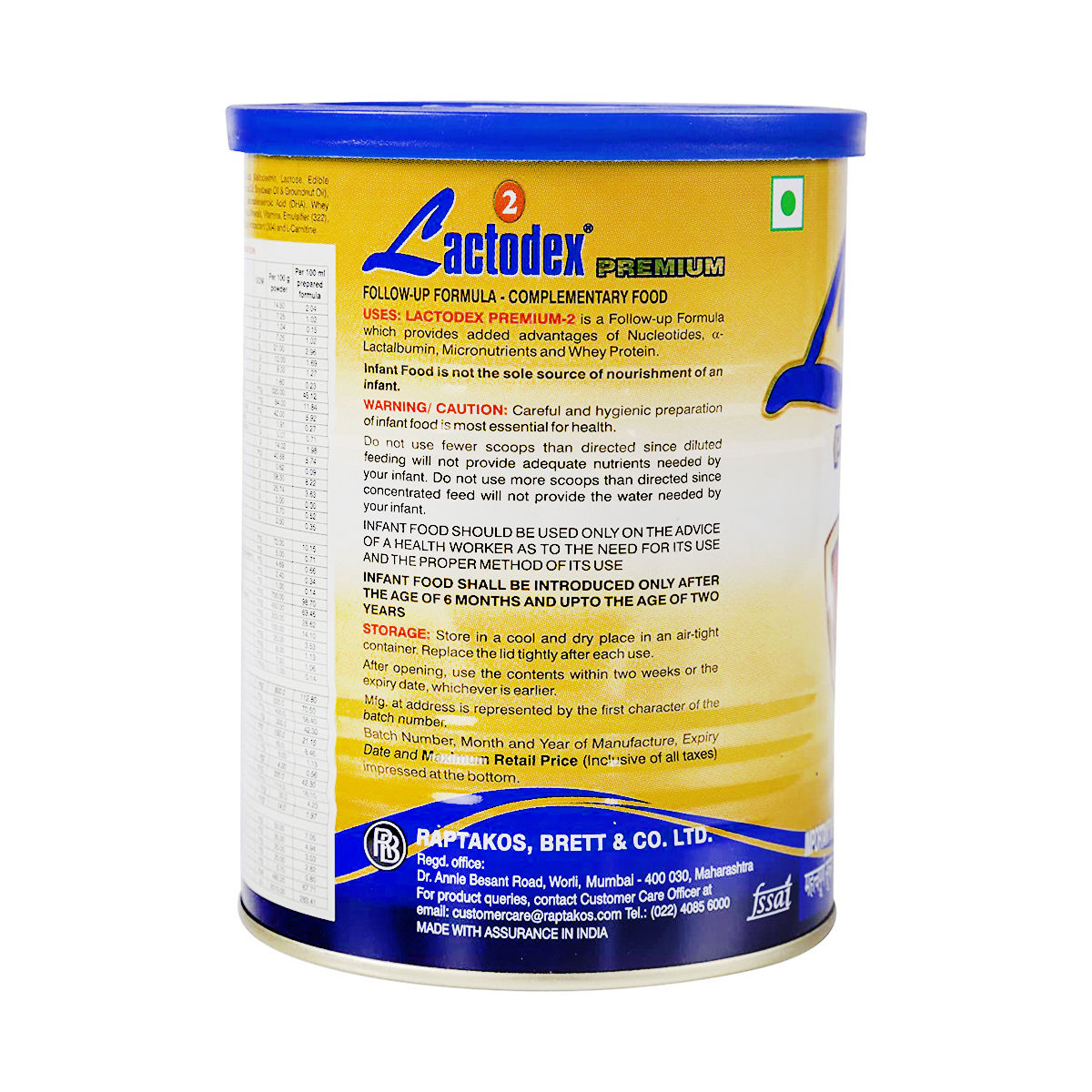 Lactodex Premium Stage 2 Powder, 400 gm Price, Uses, Side Effects ...