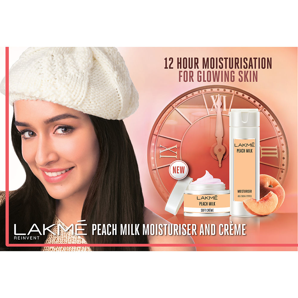 Lakme Peach Milk Moisturiser Body Lotion, 60 ml Price, Uses, Side ...