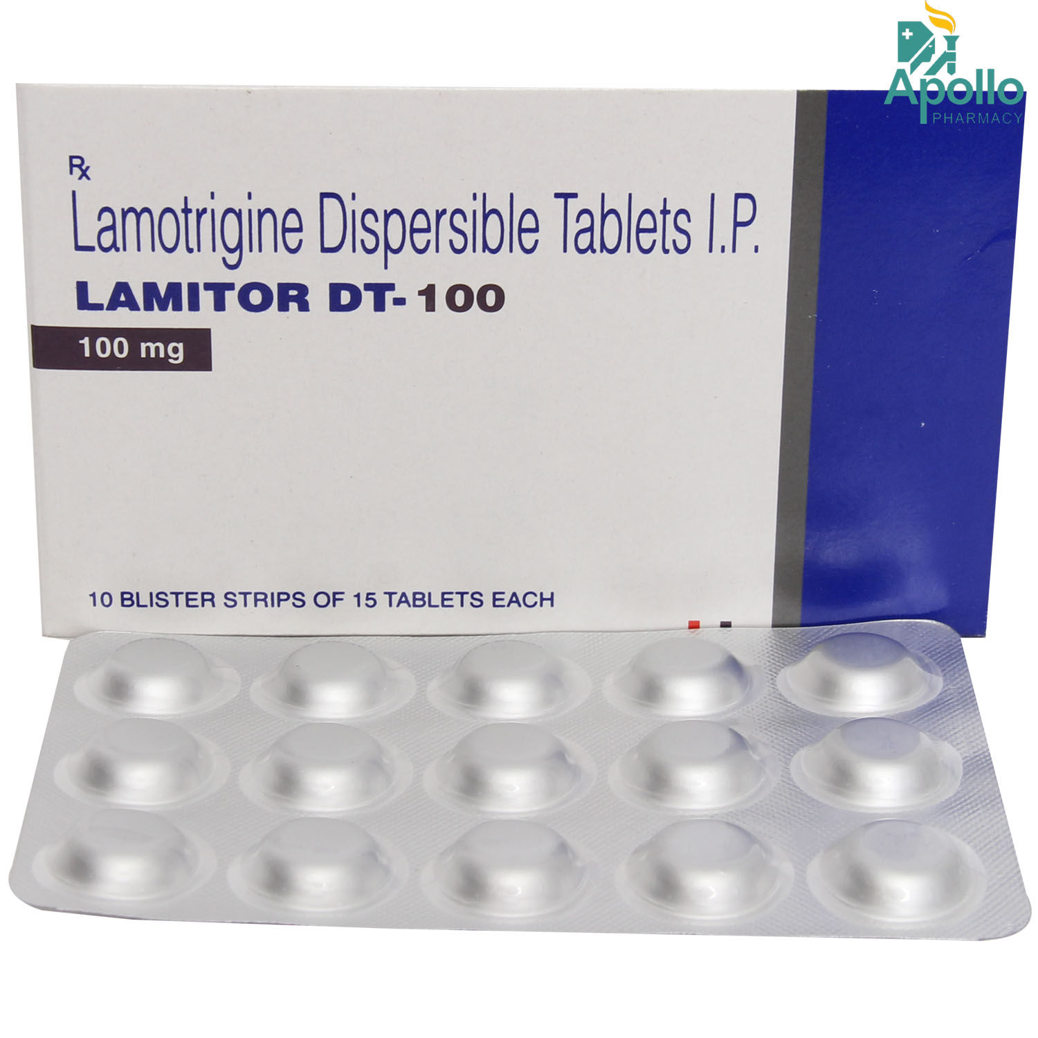 Lamitor DT-100 Tablet 10's Price, Uses, Side Effects, Composition ...