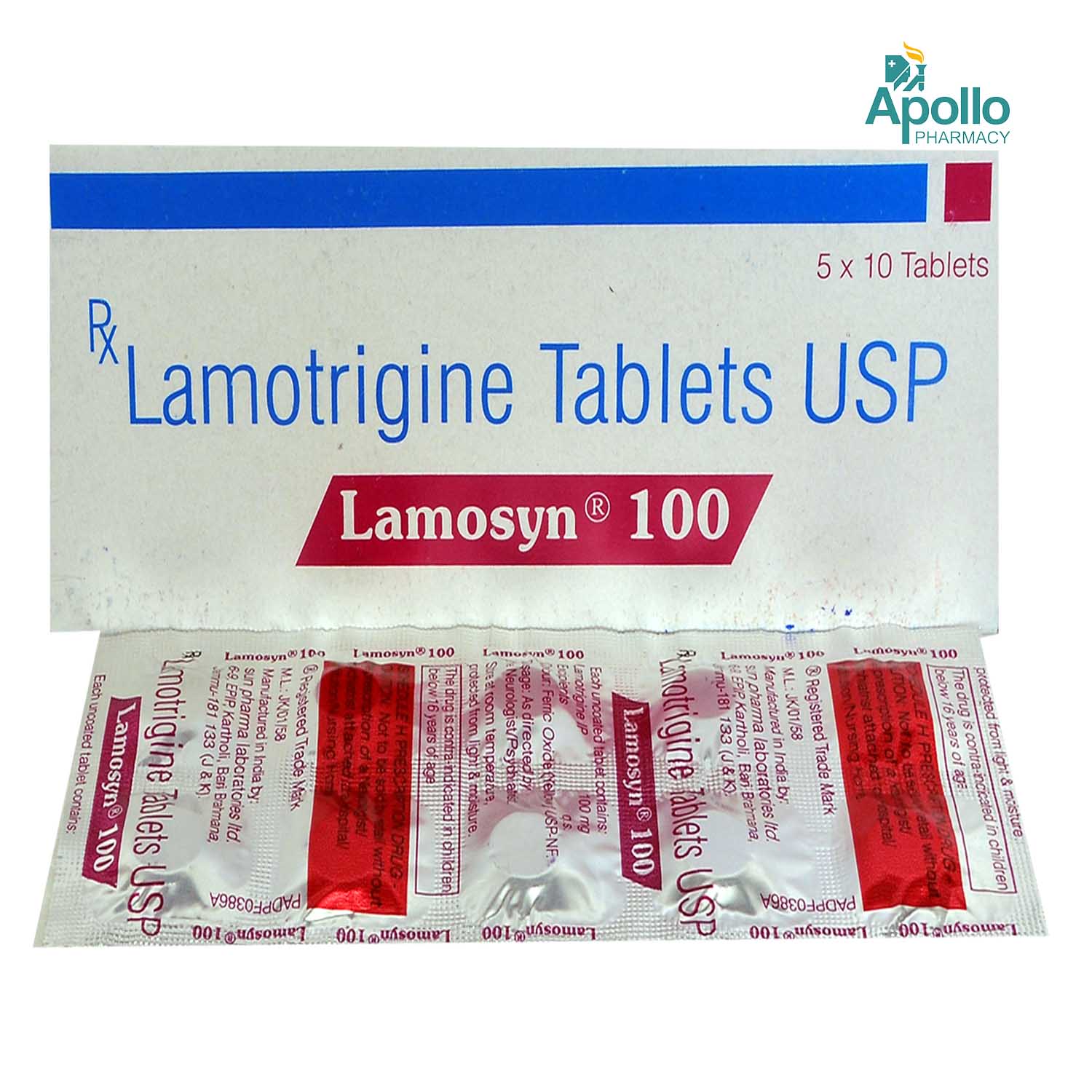 Lamosyn 100 Tablet 10's Price, Uses, Side Effects, Composition - Apollo ...
