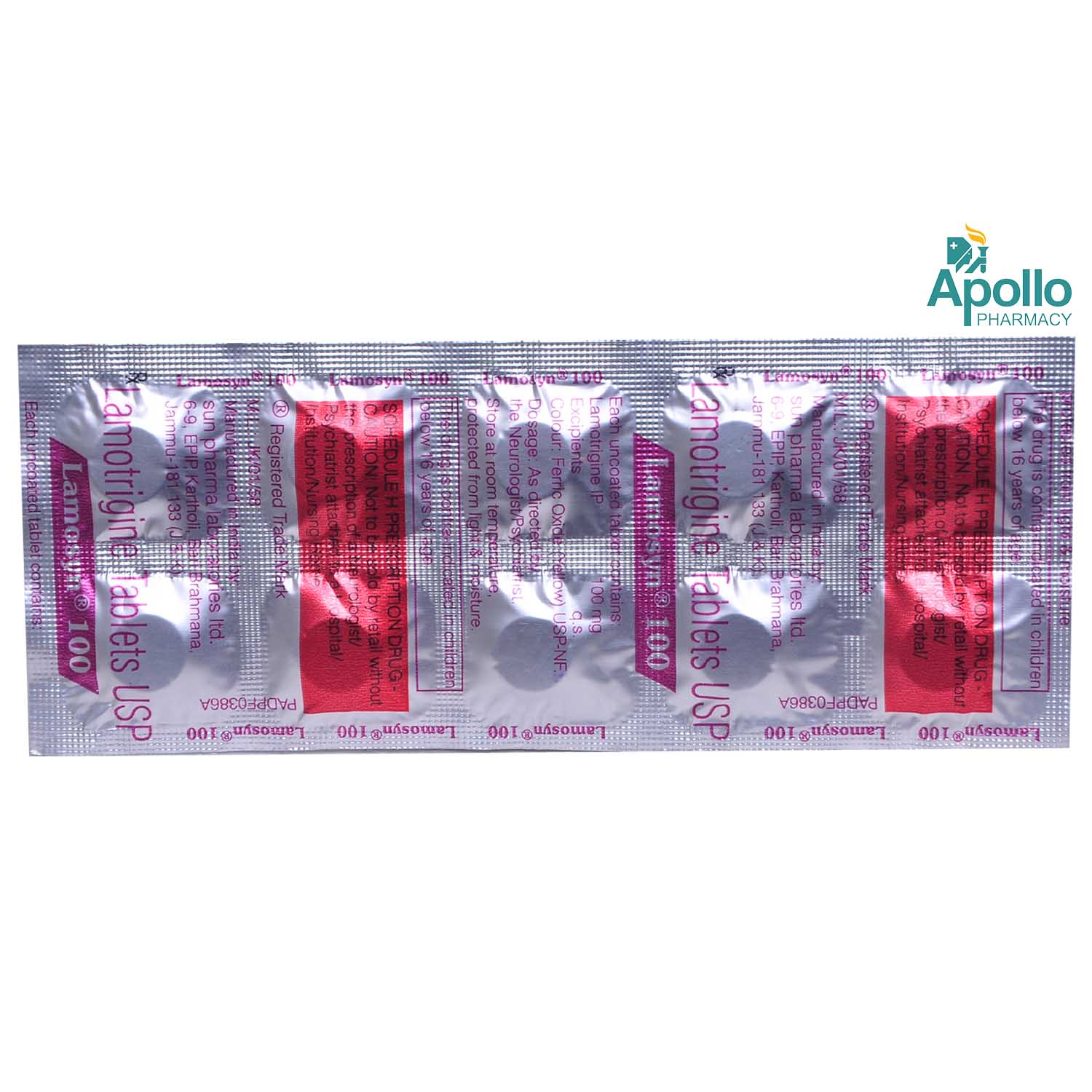 Lamosyn 100 Tablet 10's Price, Uses, Side Effects, Composition - Apollo ...