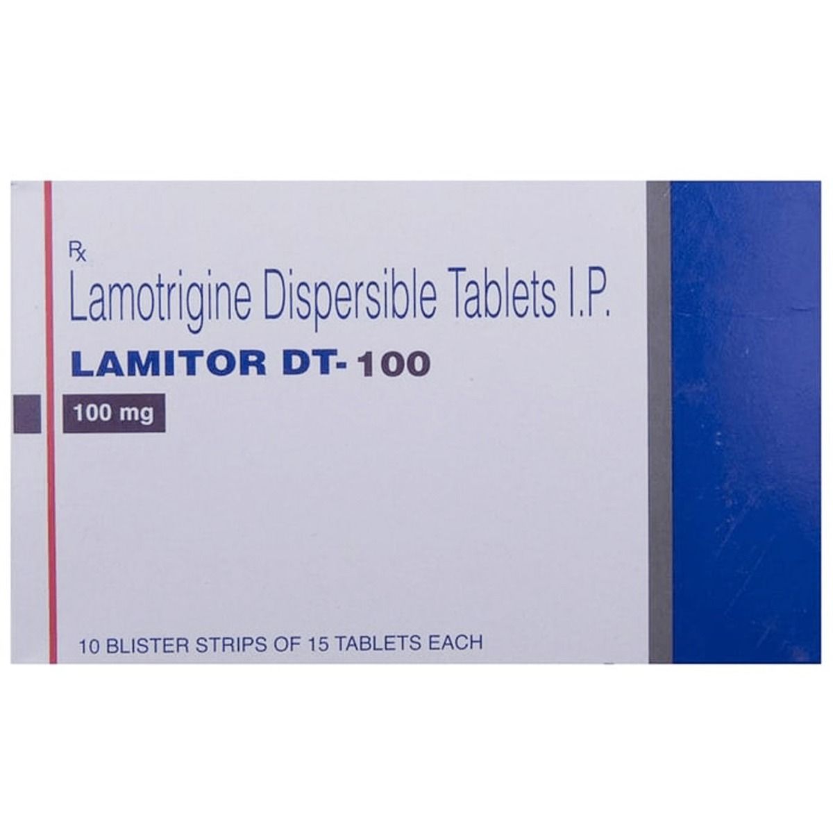 Lamitor DT-100 Tablet 15's Price, Uses, Side Effects, Composition ...