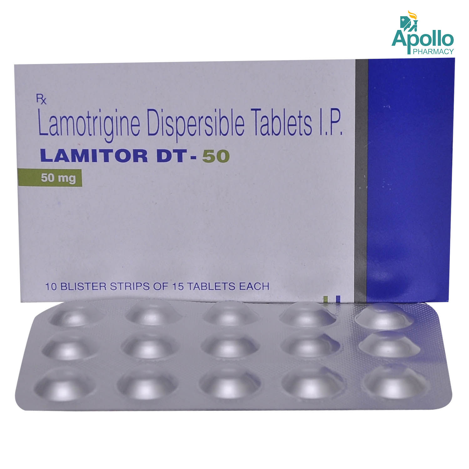 Lamitor DT 50 Tablet 15's Price, Uses, Side Effects, Composition ...