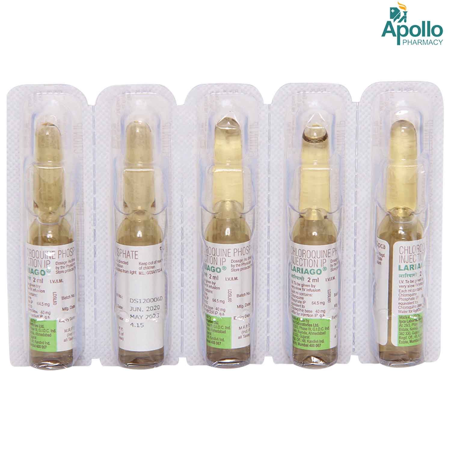 Lariago Injection 2 ml Price, Uses, Side Effects, Composition - Apollo ...