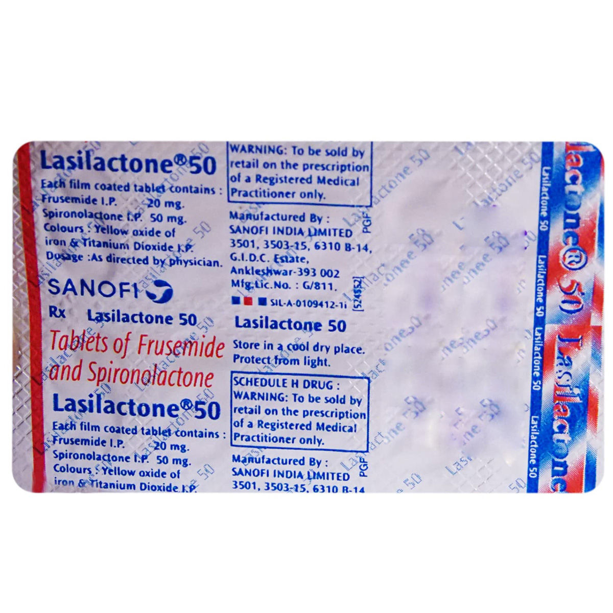 Lasilactone 50 Tablet 10's Price, Uses, Side Effects, Composition ...