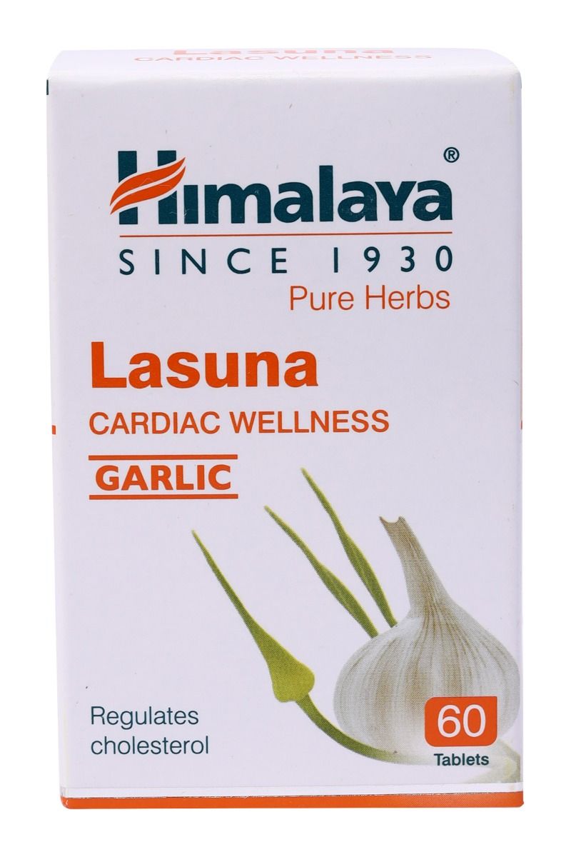 Himalaya Lasuna, 60 Capsules Price, Uses, Side Effects, Composition ...