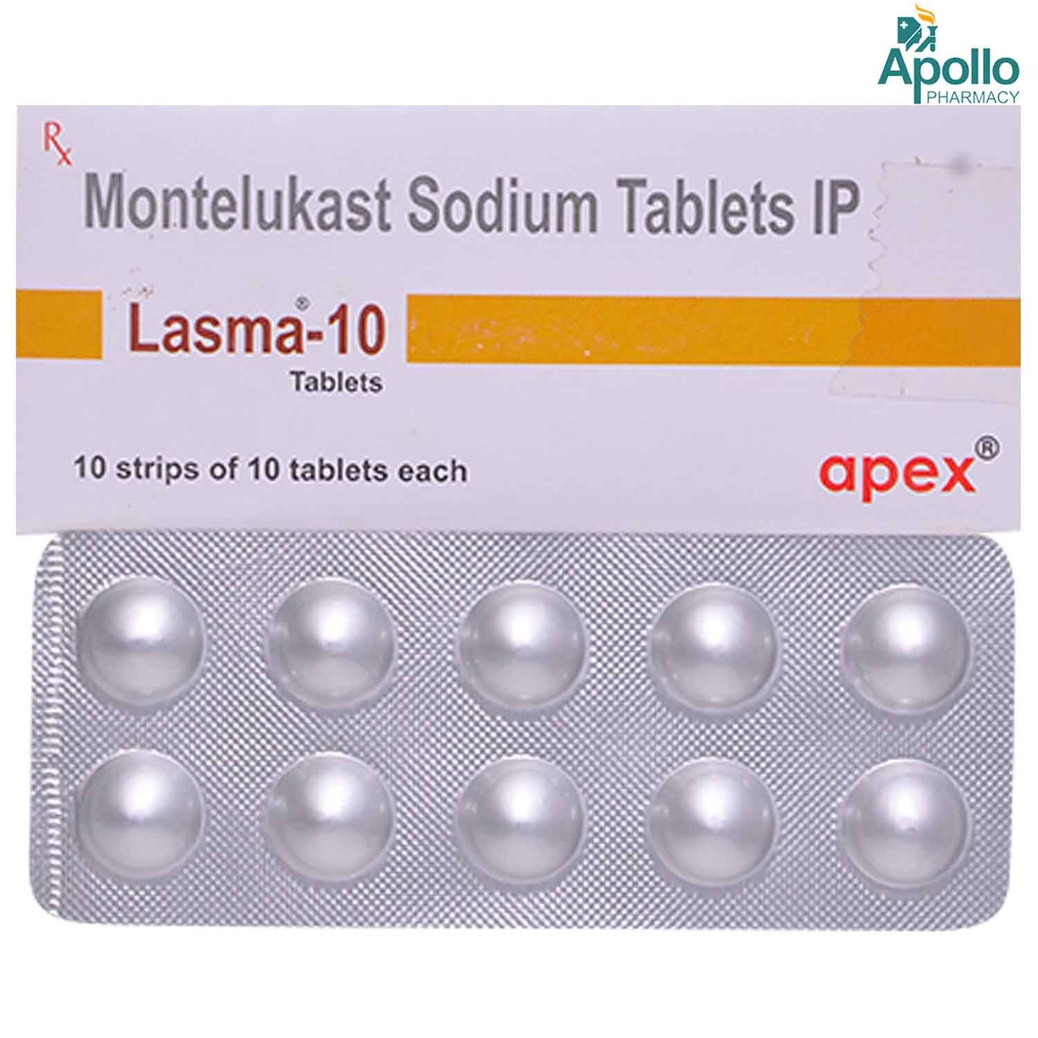 Lasma-10 Tablet 10's Price, Uses, Side Effects, Composition - Apollo ...