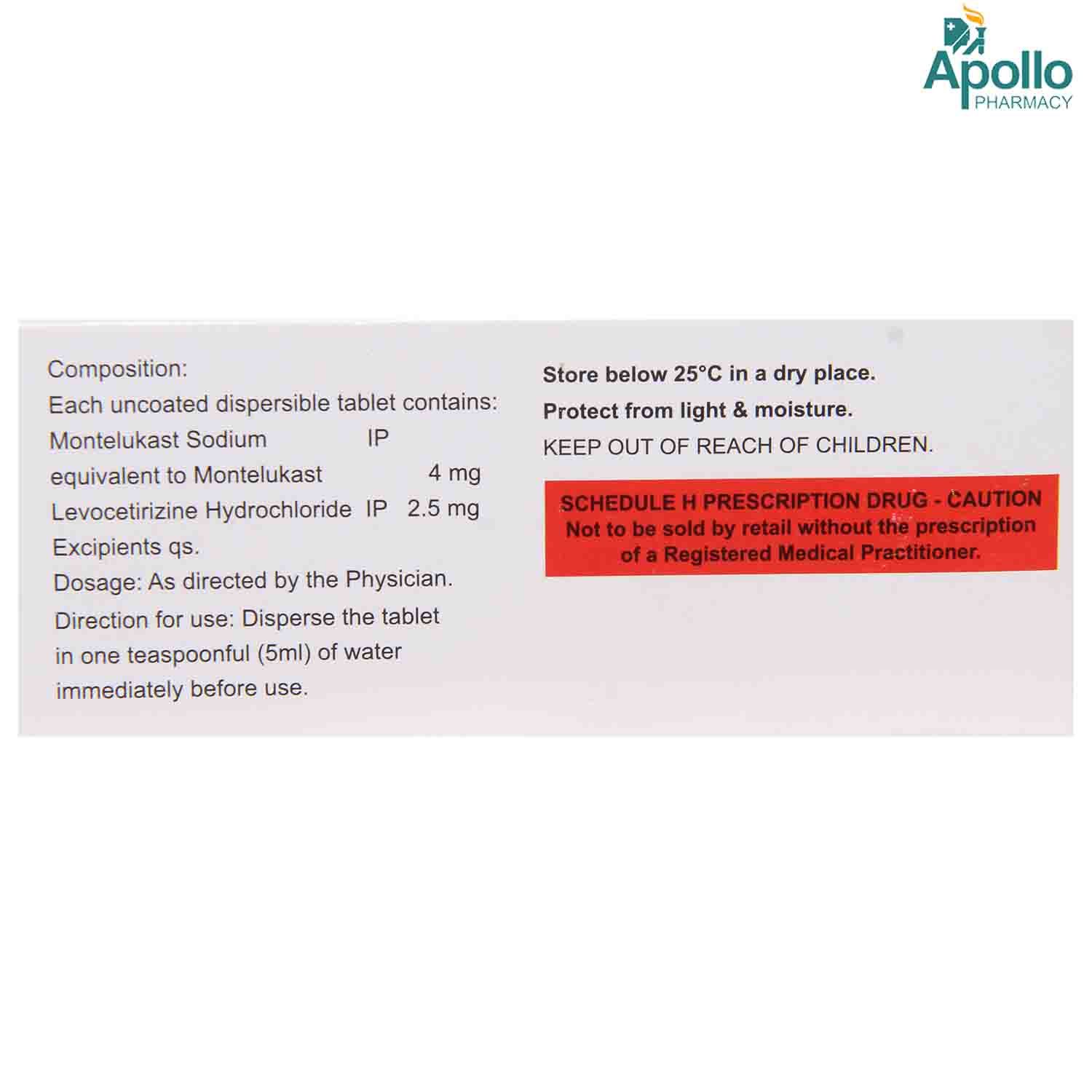 Lasma Lc Kid Tablet Price, Uses, Side Effects, Composition - Apollo ...