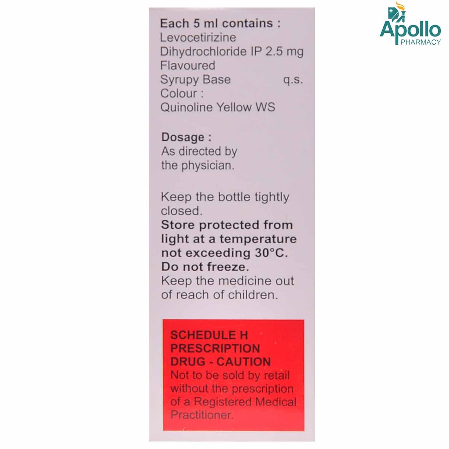 Laveta Syrup 30 ml Price, Uses, Side Effects, Composition - Apollo Pharmacy