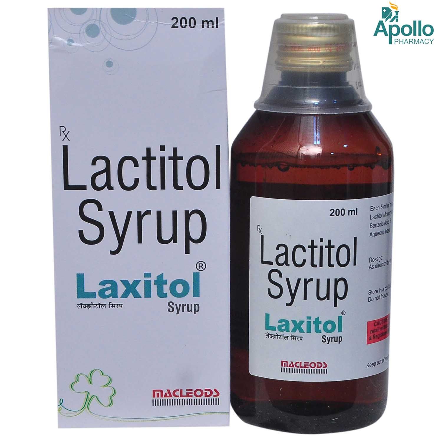 Laxitol Syrup 200 ml Price, Uses, Side Effects, Composition - Apollo ...