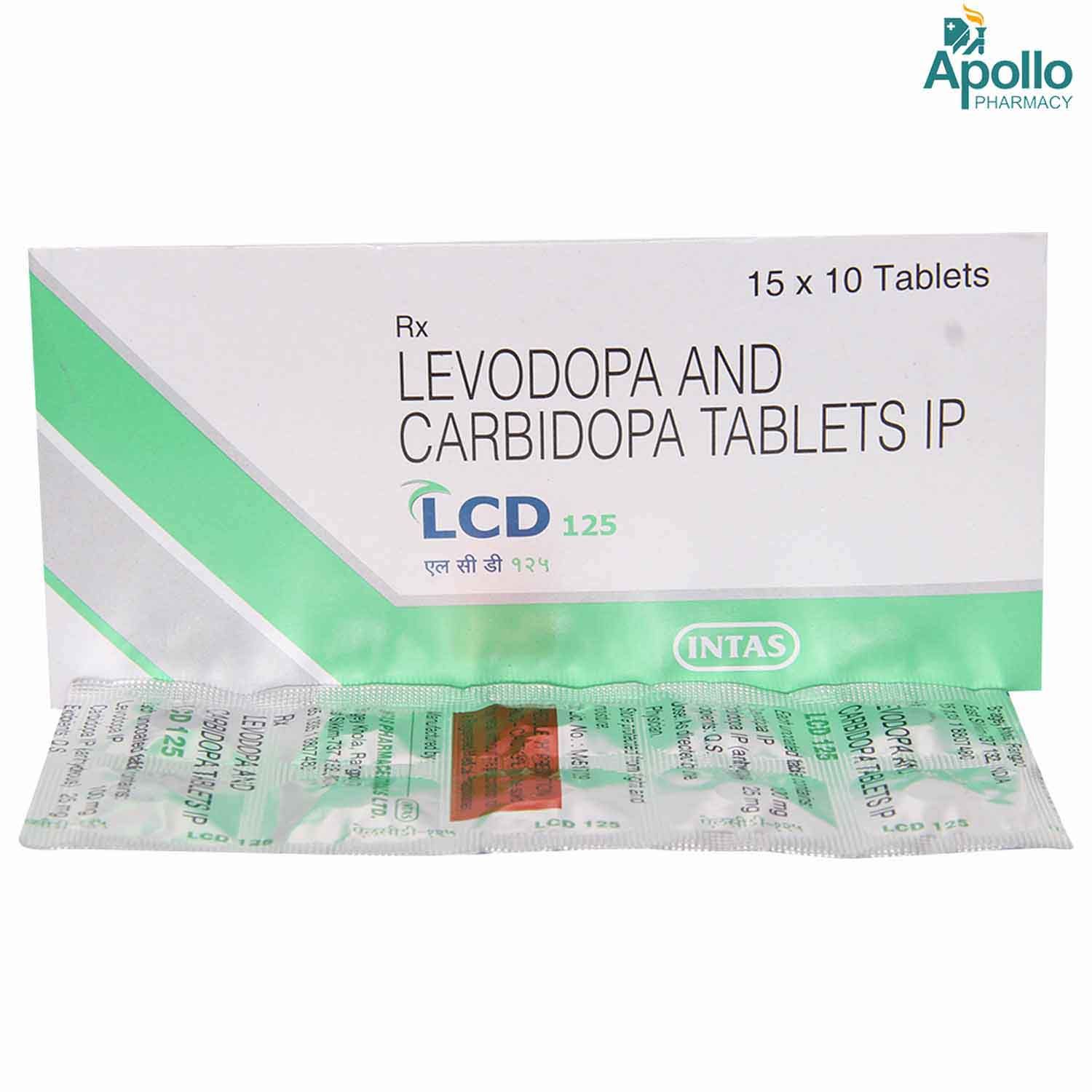 LCD 125 Tablet 10's Price, Uses, Side Effects, Composition - Apollo ...