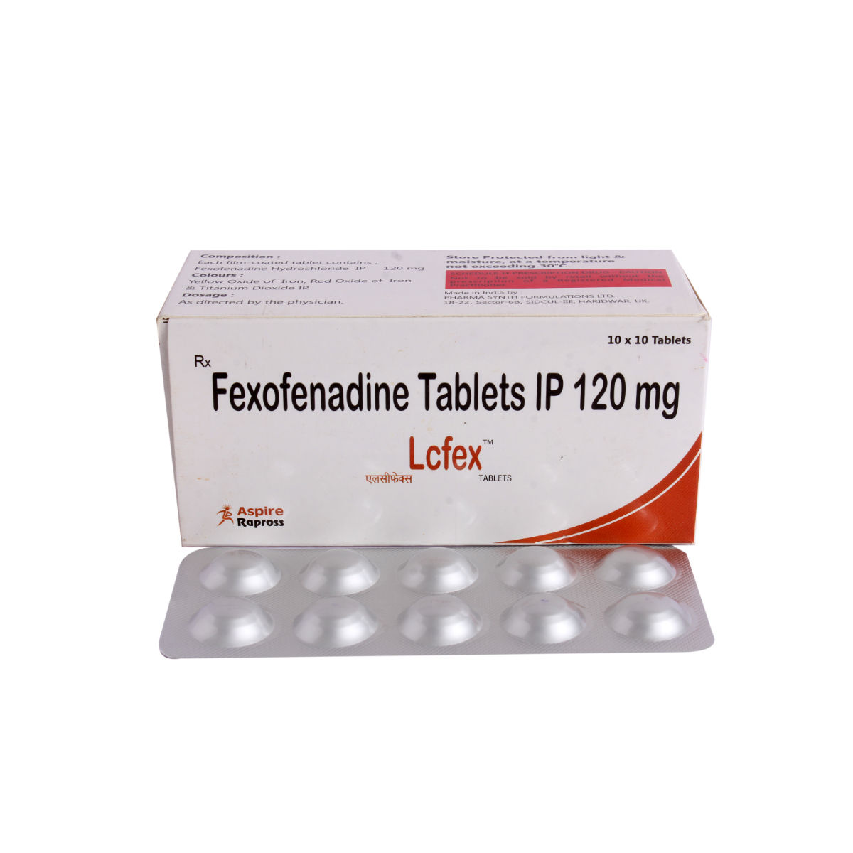 Lcfex 120 mg Tablet 10's Price, Uses, Side Effects, Composition ...