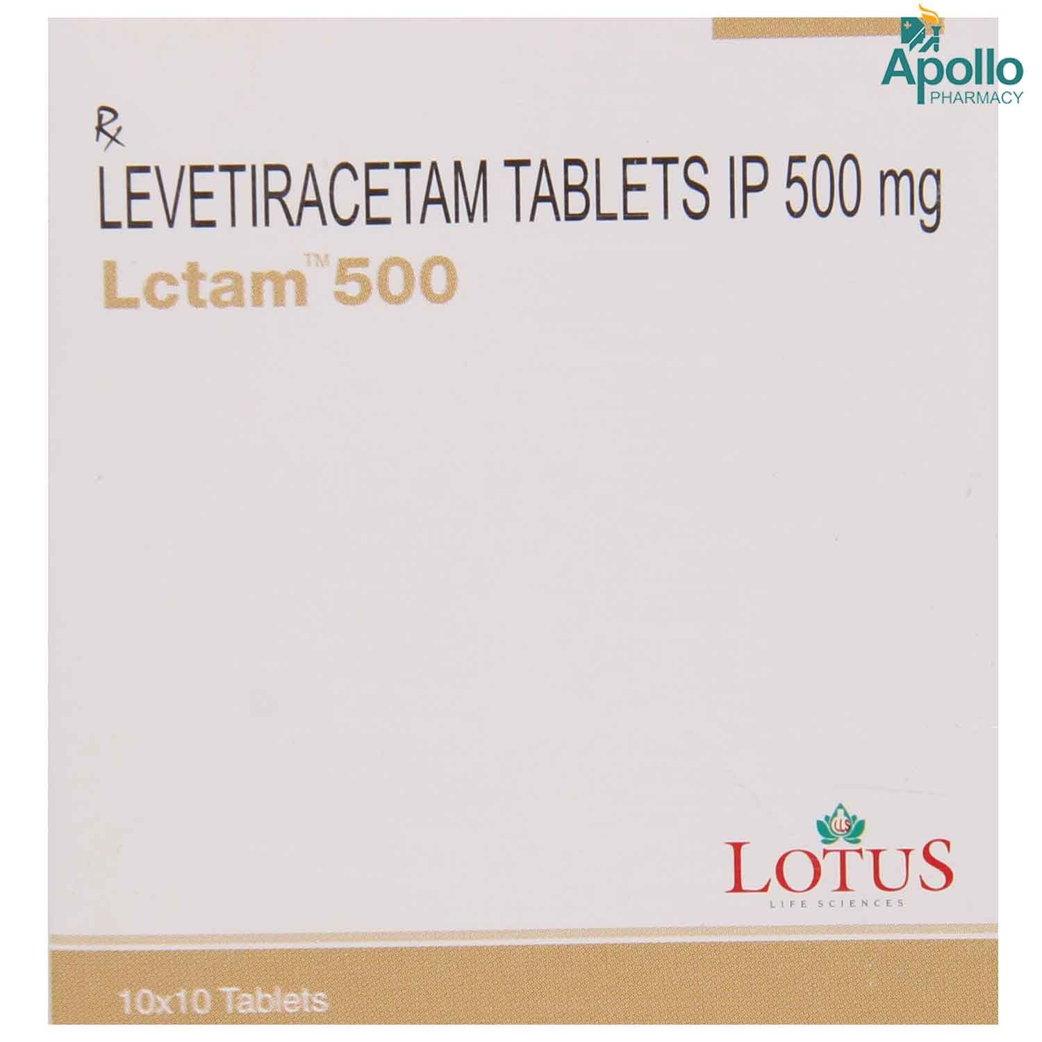Lctam 500 Tablet 10's Price, Uses, Side Effects, Composition - Apollo ...